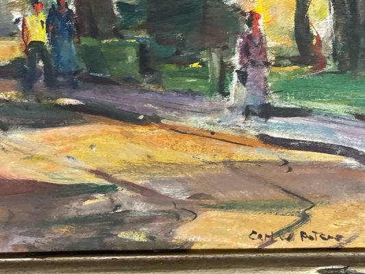 Carl William Peters | Carl W. Peters. Oil/Canvas. The Church | MutualArt