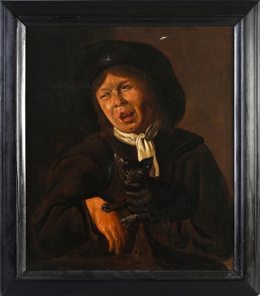 Dutch School, 17th Century | Young boy scratched by a cat (1610 ...