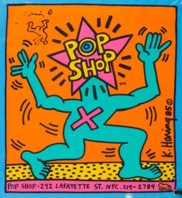 Keith Haring | Pop Shop (Circa 1985) | MutualArt