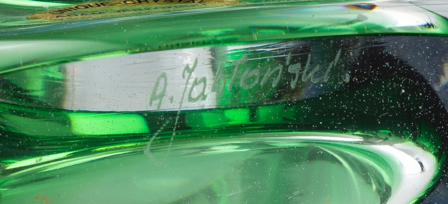 Adam Jablonski | Pair of glass forms soda water glass (2020) | MutualArt