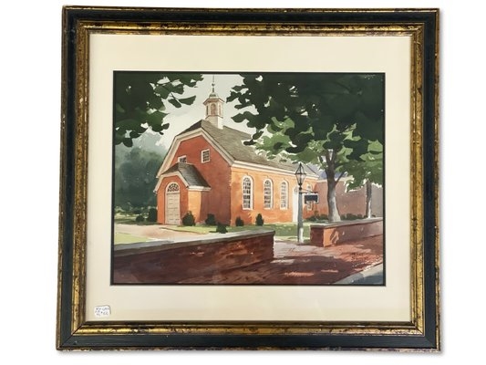 Frank Soltesz | Frank Soltesz. Watercolor/Paper. New Castle | MutualArt