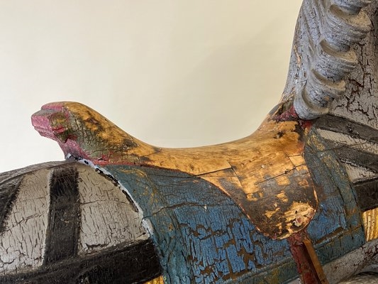 Charles Looff | Charles Looff Carved Carousel Horse Jumper | MutualArt