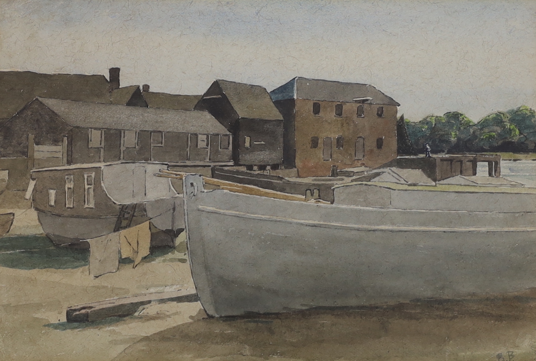 Berenger Benger | Estuary at low tide | MutualArt