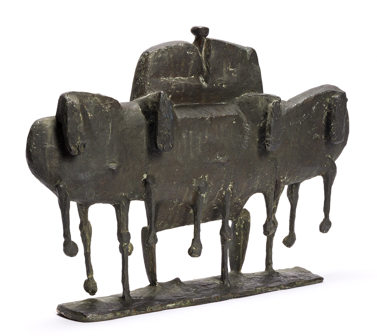 Fritz Koenig | Quadriga. (1959) | MutualArt