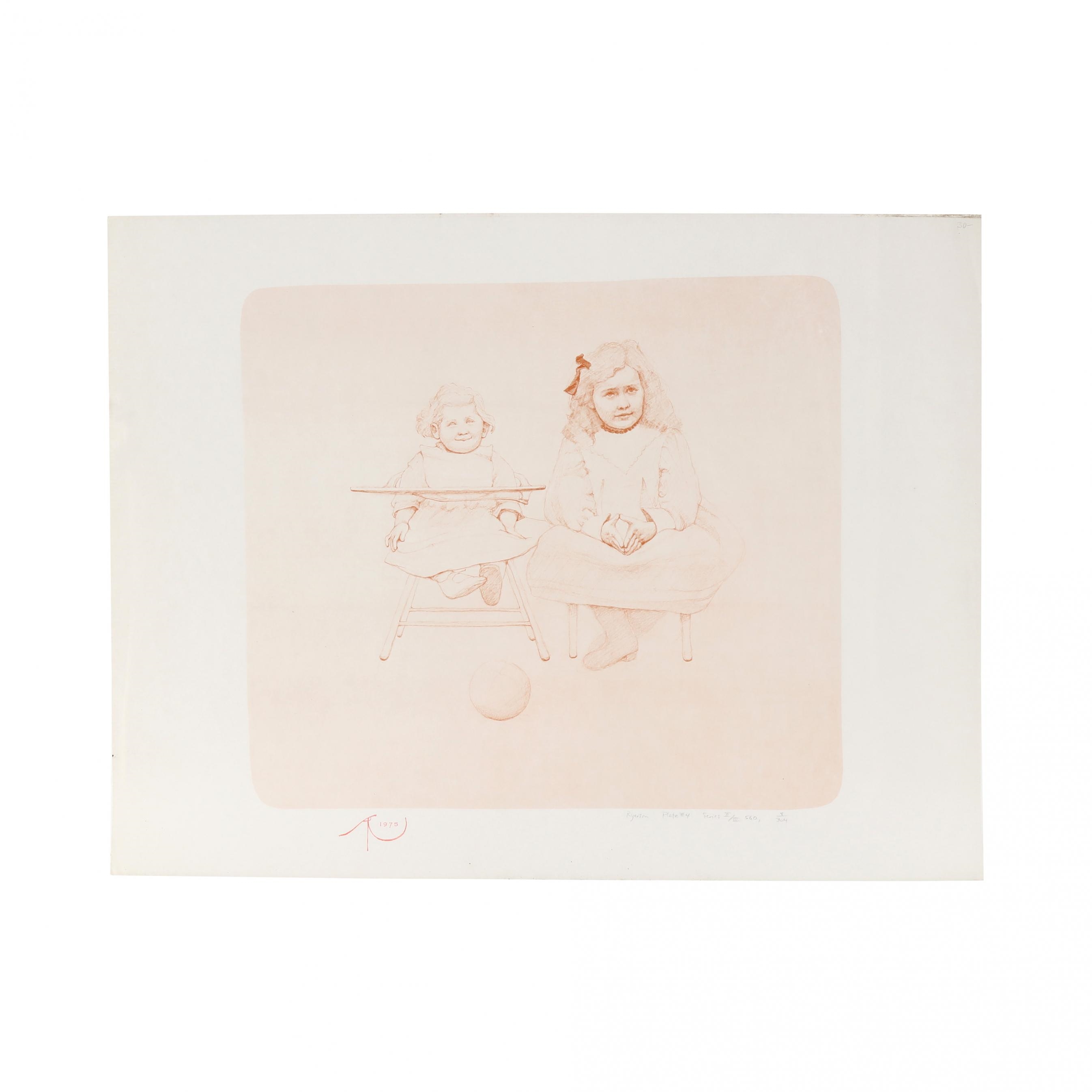 Margery Austen Ryerson | Seated Children (1975) | MutualArt