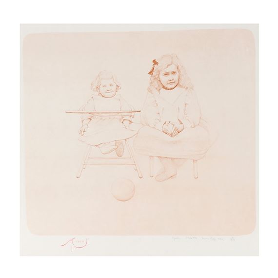 Margery Austen Ryerson | Seated Children (1975) | MutualArt