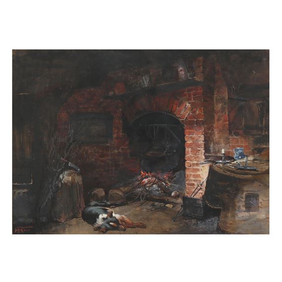 Harry Fenn | Let a Sleeping Dog Lie | MutualArt