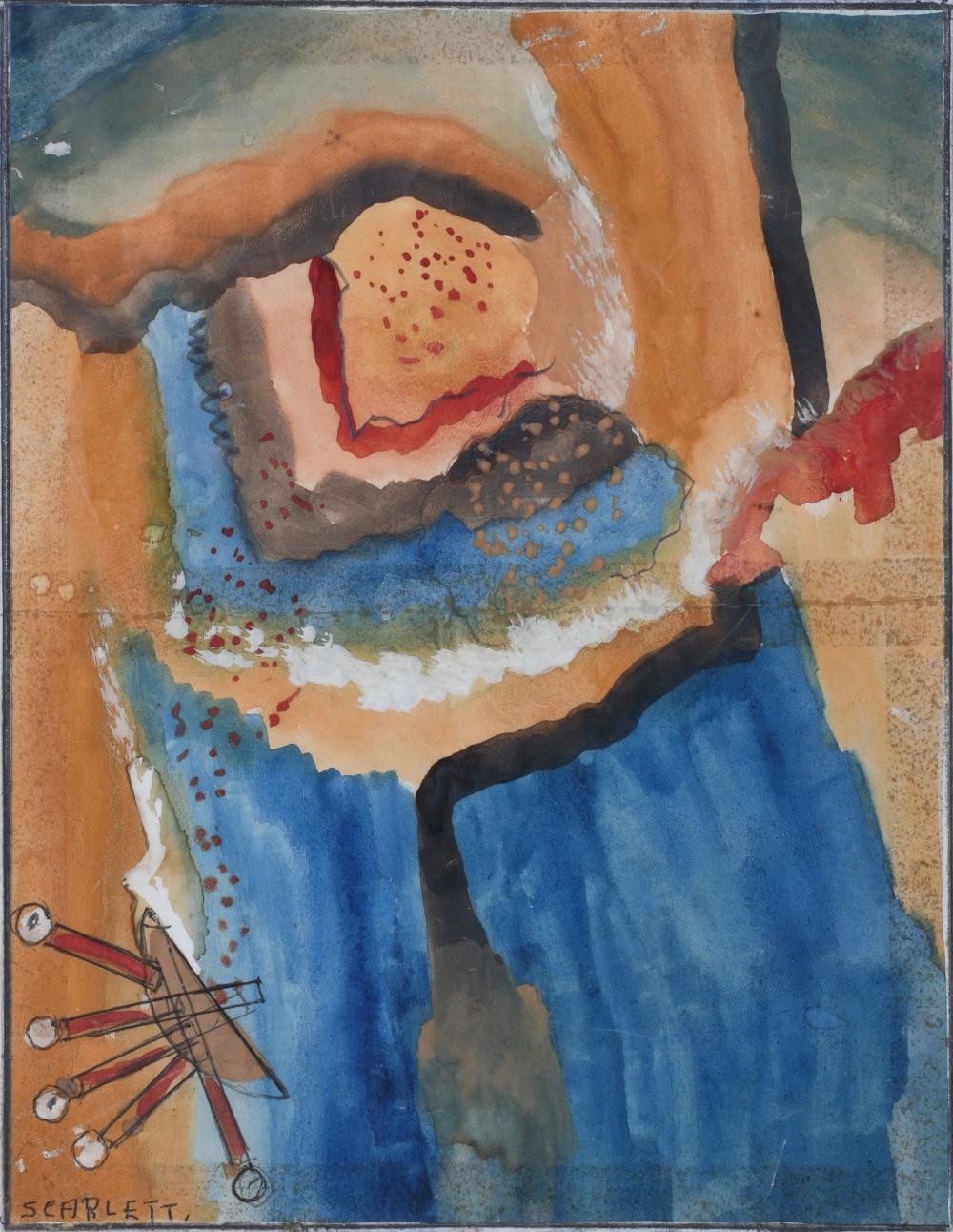 Rolph Scarlett | ABSTRACT COMPOSITION | MutualArt