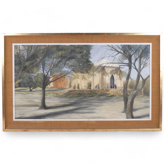 Vincent Ruggiero | landscape church scene | MutualArt
