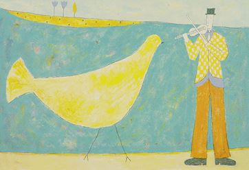 Annora Spence | Bird and Violin | MutualArt