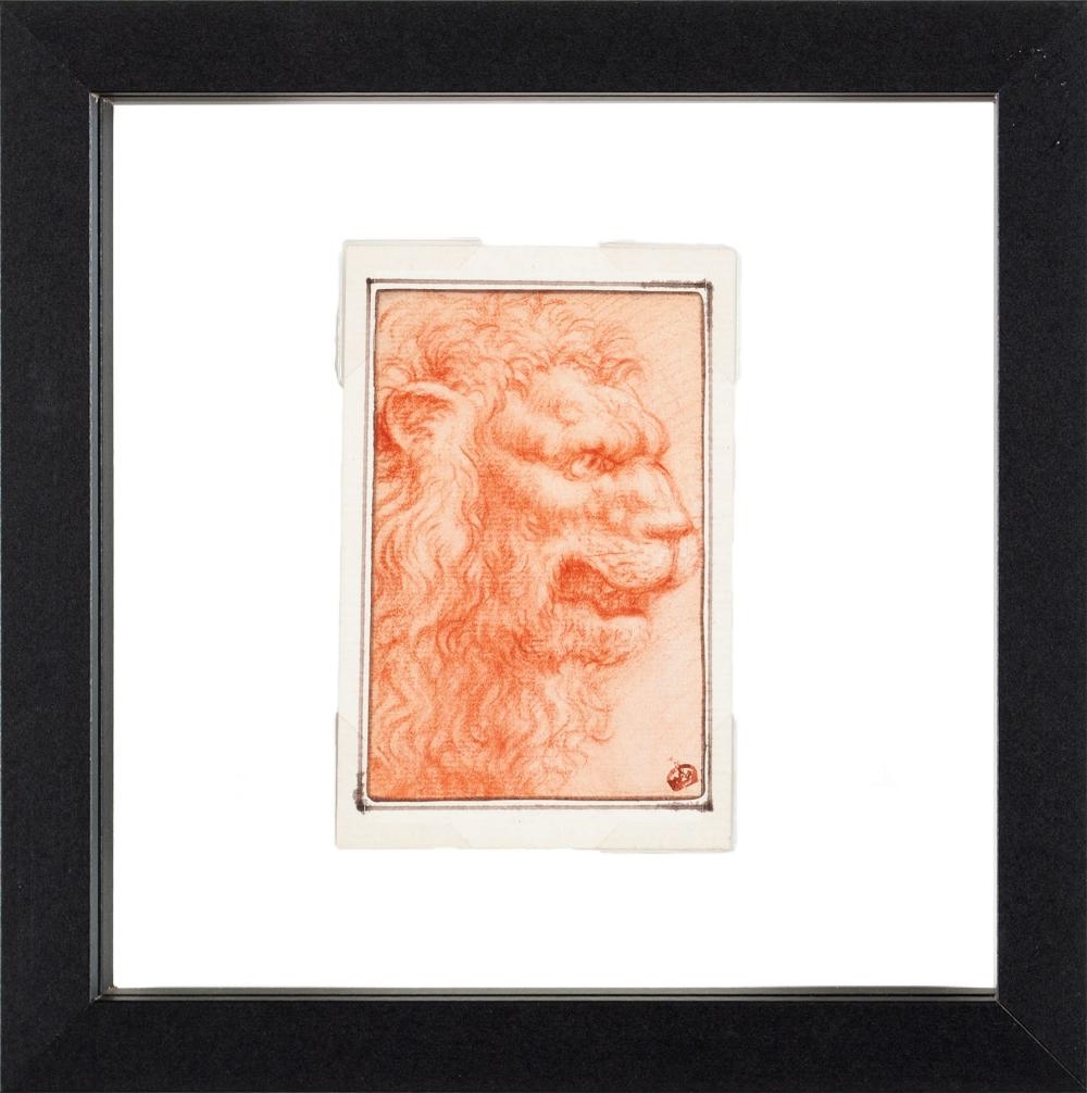 Peter Paul Rubens | OLD MASTER RED CHALK DRAWING OF A LION (17th ...