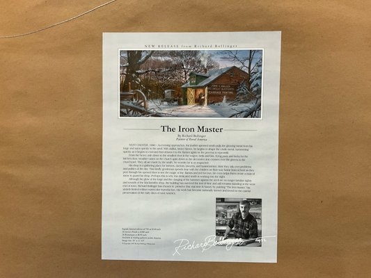 Richard Bollinger | Pencil Signed Bollinger Lithograph | MutualArt