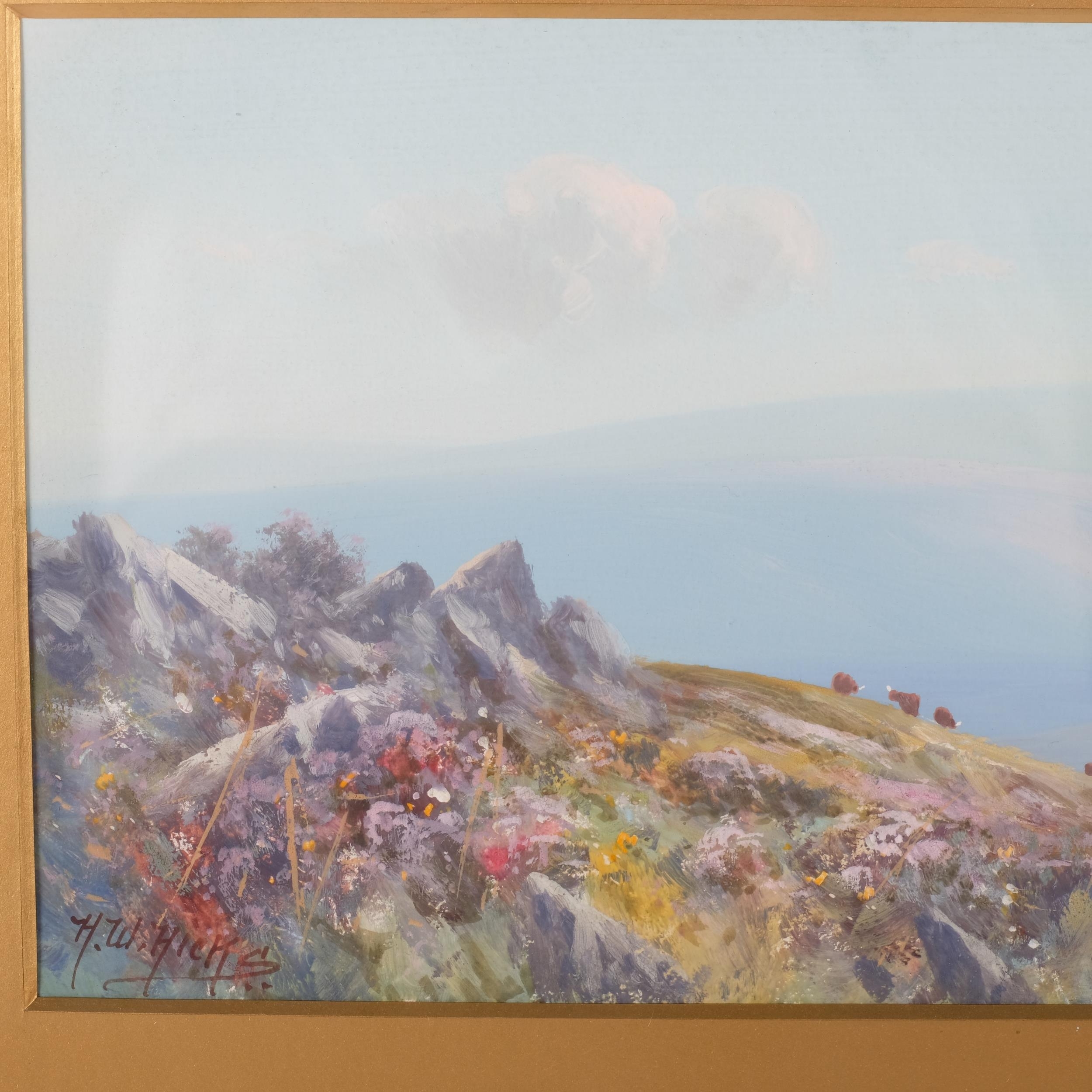 H. W. Hicks | The Moors from Hey Tor Dartmoor | MutualArt