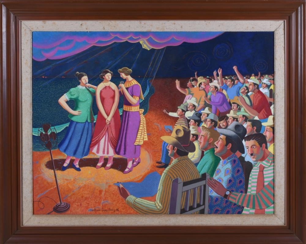 Antonio López Saenz | CANTANTES, 1996 (1996) | MutualArt