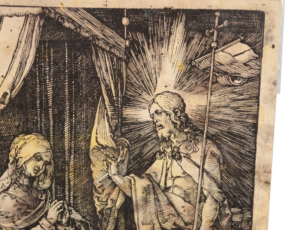 Albrecht Dürer | CHRIST APPEARING TO HIS MOTHER | MutualArt