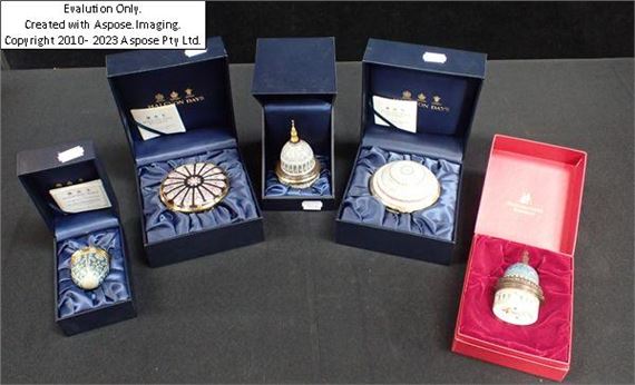 Halcyon Days | A COLLECTION OF HALCYON DAYS MUSICAL BOXES | MutualArt