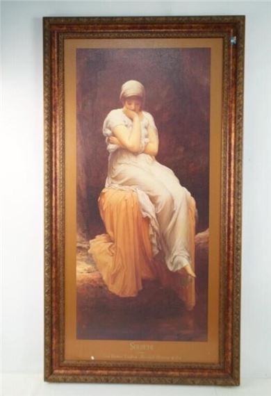 Lord Frederic Leighton | Large Lord Frederic Leighton Print Solitude ...