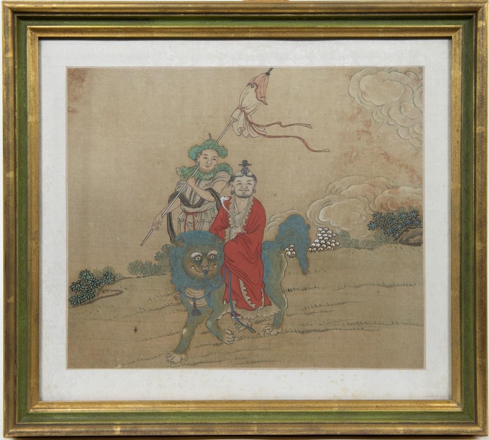 Chinese School, 19th Century | Set of 13 Chinese coloured drawings on ...