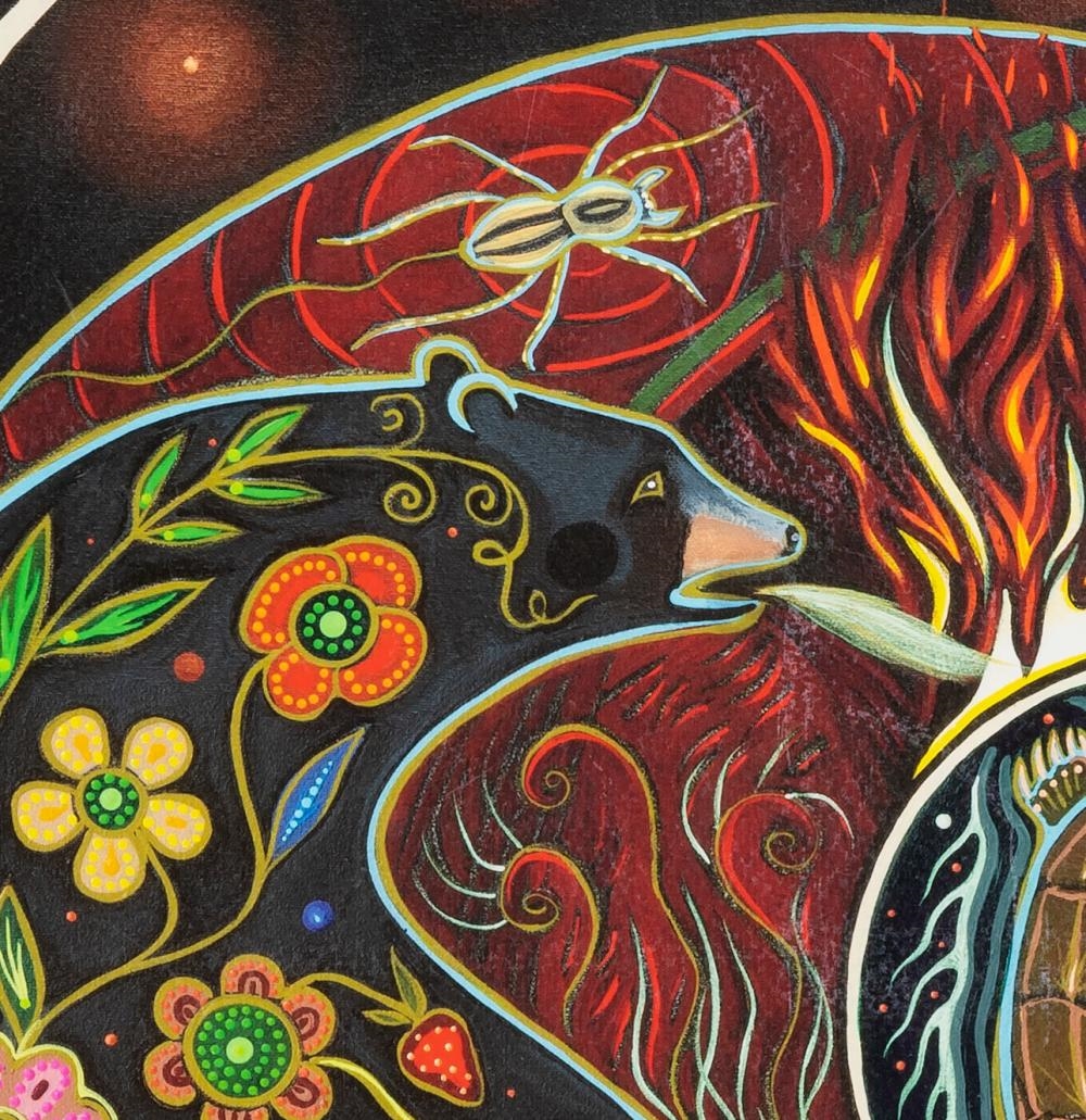 Christi Belcourt | CHRISTI BELCOURT - Messages from the Spirits | MutualArt