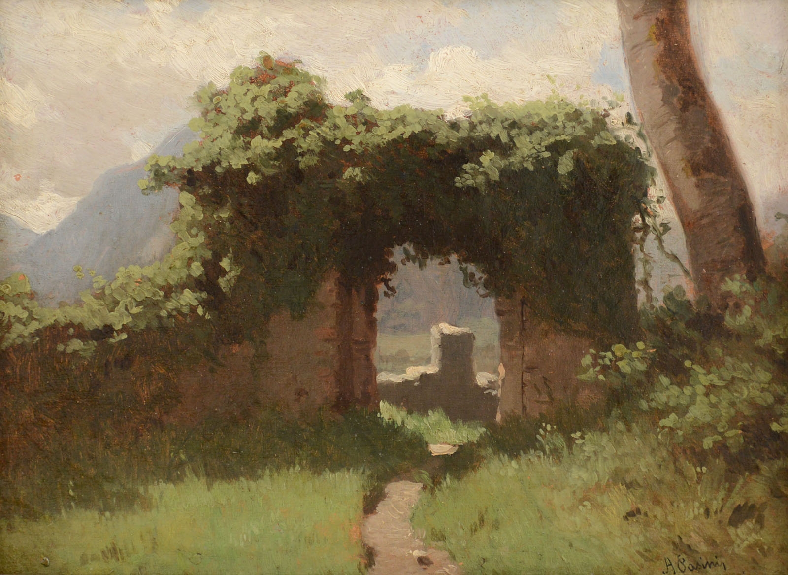 Alberto Pasini | DONNA TURCA E GUERRIERO, 1872 | MutualArt