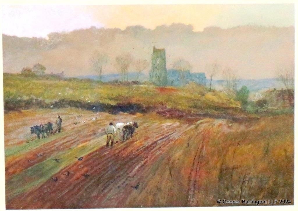 James William Walker | James William Walker Painting Ploughing (1875 ...