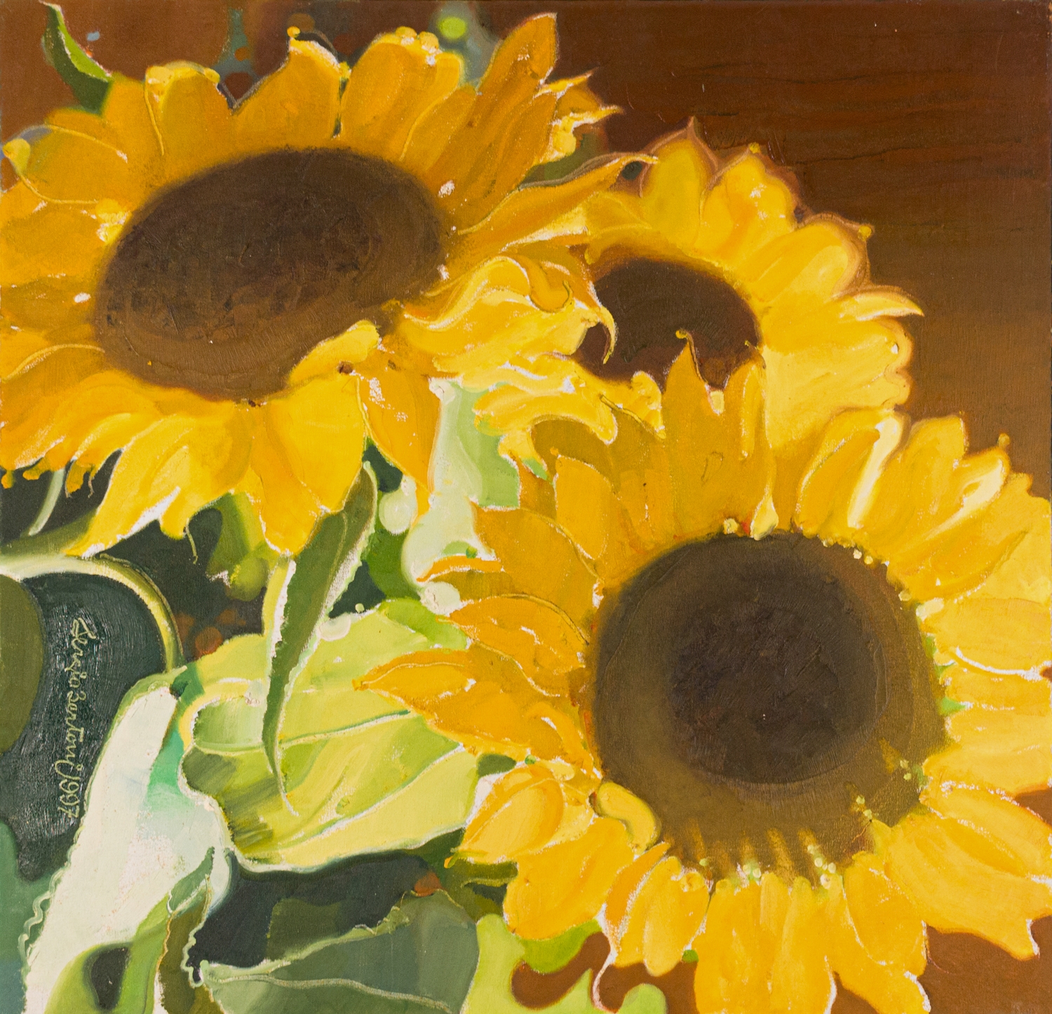Sergio Bertoni | Girassóis (1997) | MutualArt