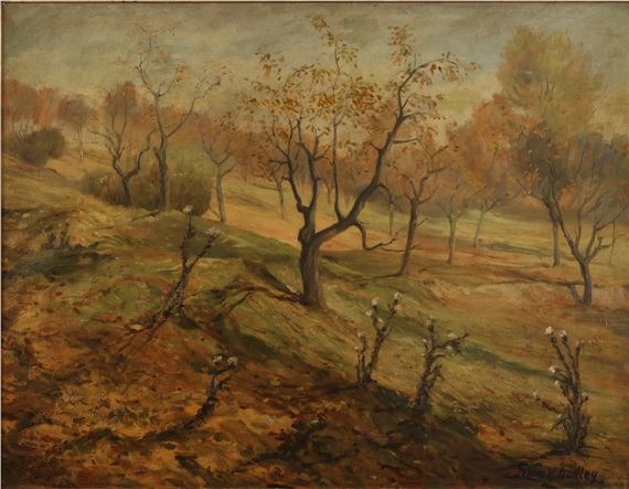 Frank V. Dudley | Autumn Landscape | MutualArt
