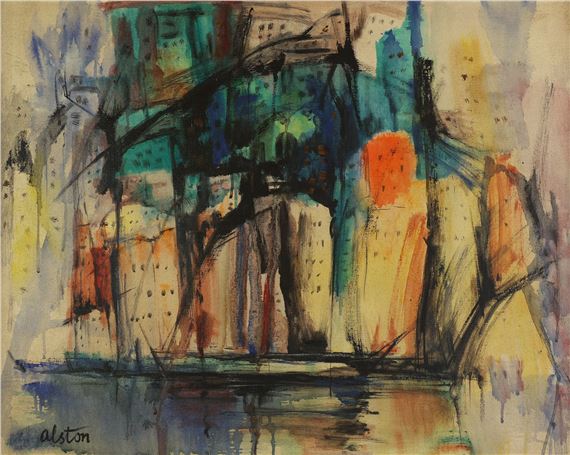 Charles Alston | A Place in the Sun (Circa 1953) | MutualArt