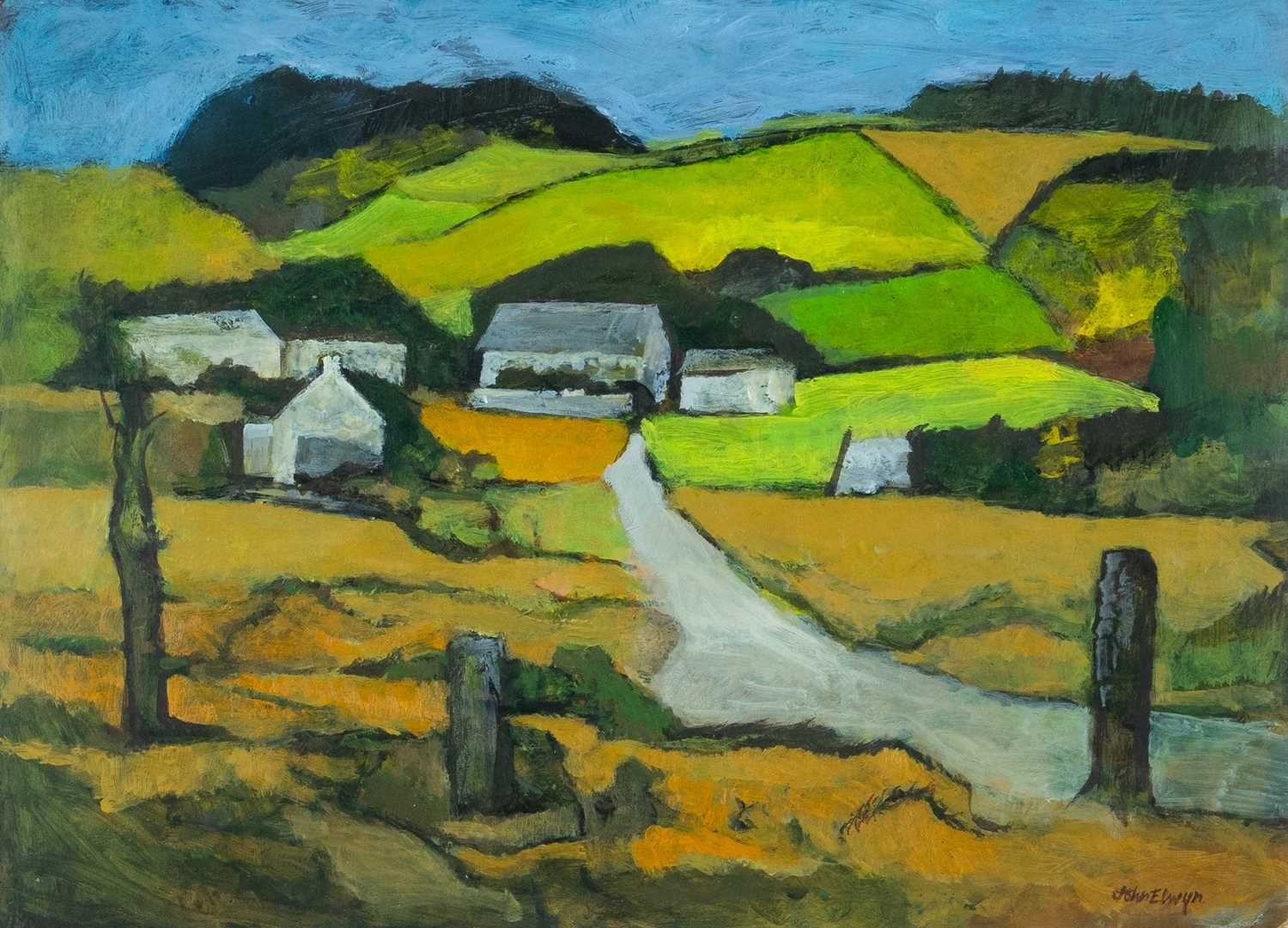 John Elwyn | Waiting in the rain | MutualArt