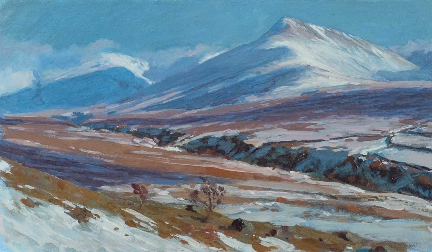 David Woodford | Cwm Caseg in January (1999) | MutualArt