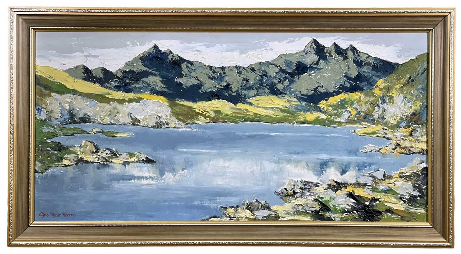 Charles Wyatt Warren | Snowdon from Llyn Mymbyr | MutualArt