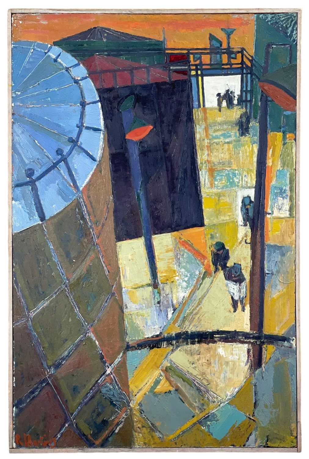 Raymond Martinez | Oil Tanks, Barry Docks | MutualArt