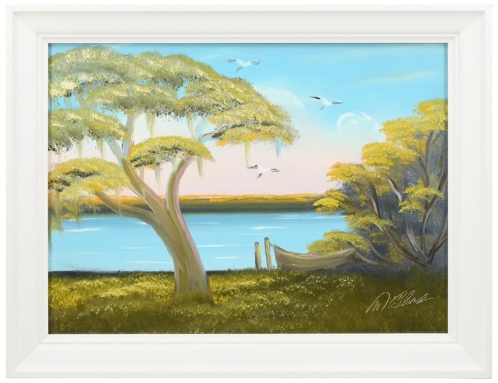 Al Black | AL BLACK FLORIDA HIGHWAYMEN RIVER PAINTING | MutualArt