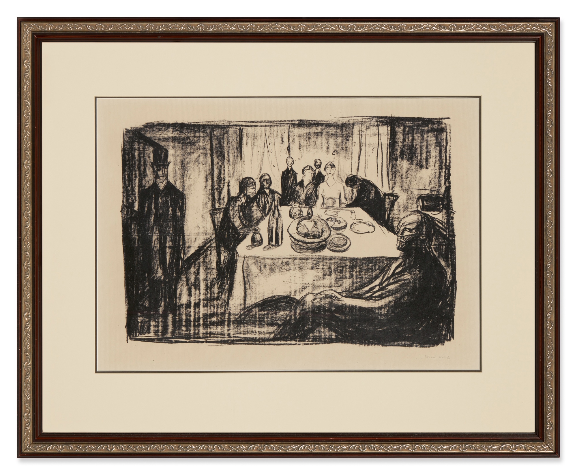 Edvard Munch | The Bohemian's Wedding (Woll 702) (1929 - 1930) | MutualArt