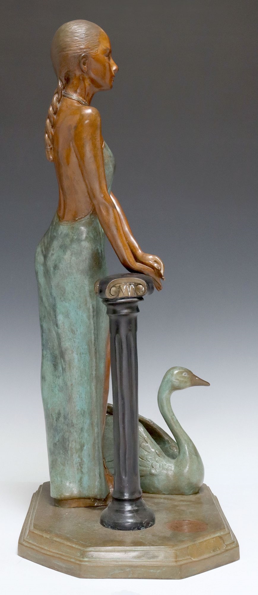 Victor Villarreal | VICTOR VILLARREAL (B.1944) BRONZE SCULPTURE WOMAN ...