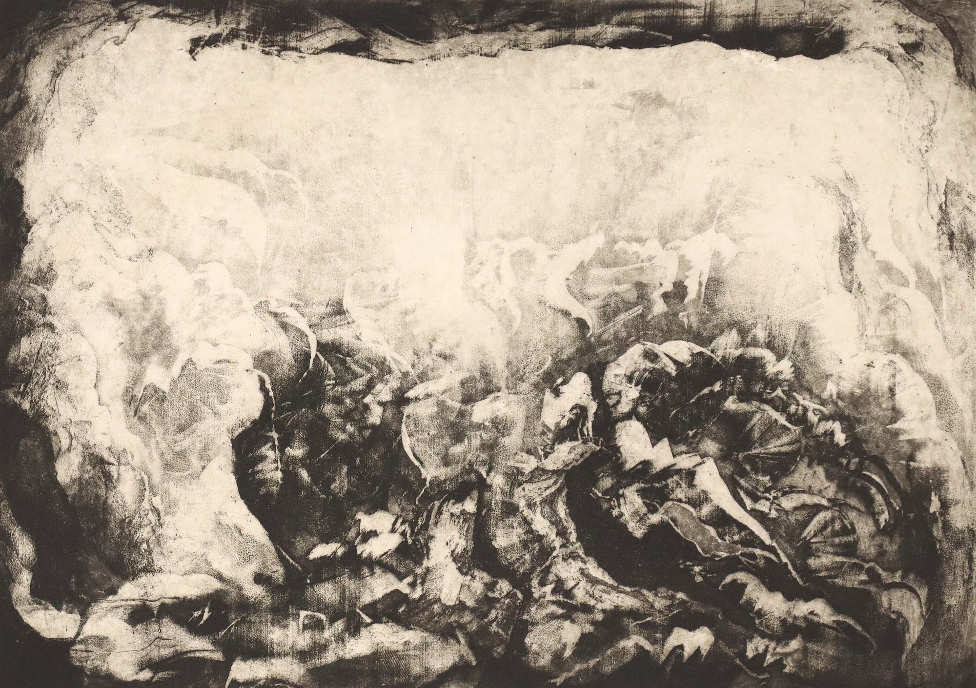 Constance Forsyth | (lot of 2) Unframed intaglio prints on paper ...