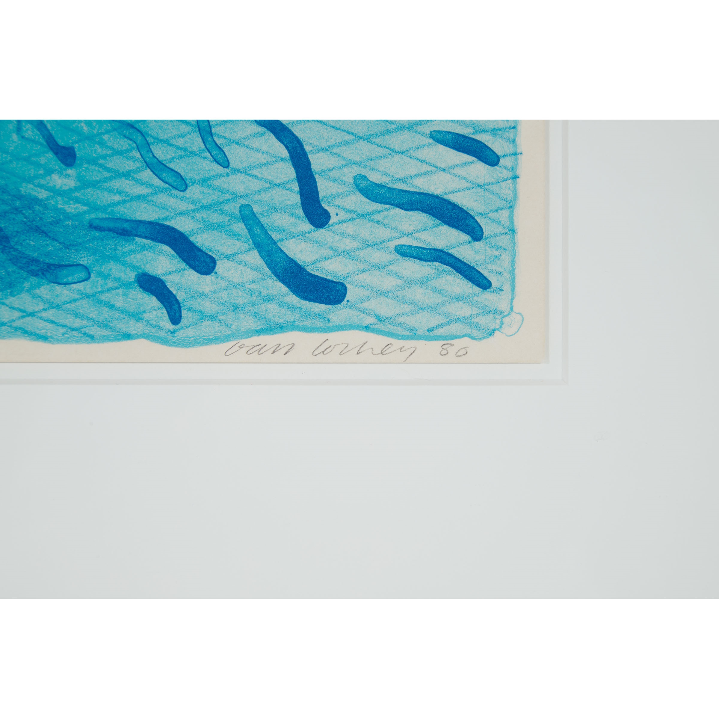 David Hockney | PAPER POOLS, POOL MADE WITH PAPER AND BLUE INK FOR BOOK ...