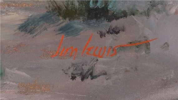 Jim Lewis | Desert Landscape | MutualArt