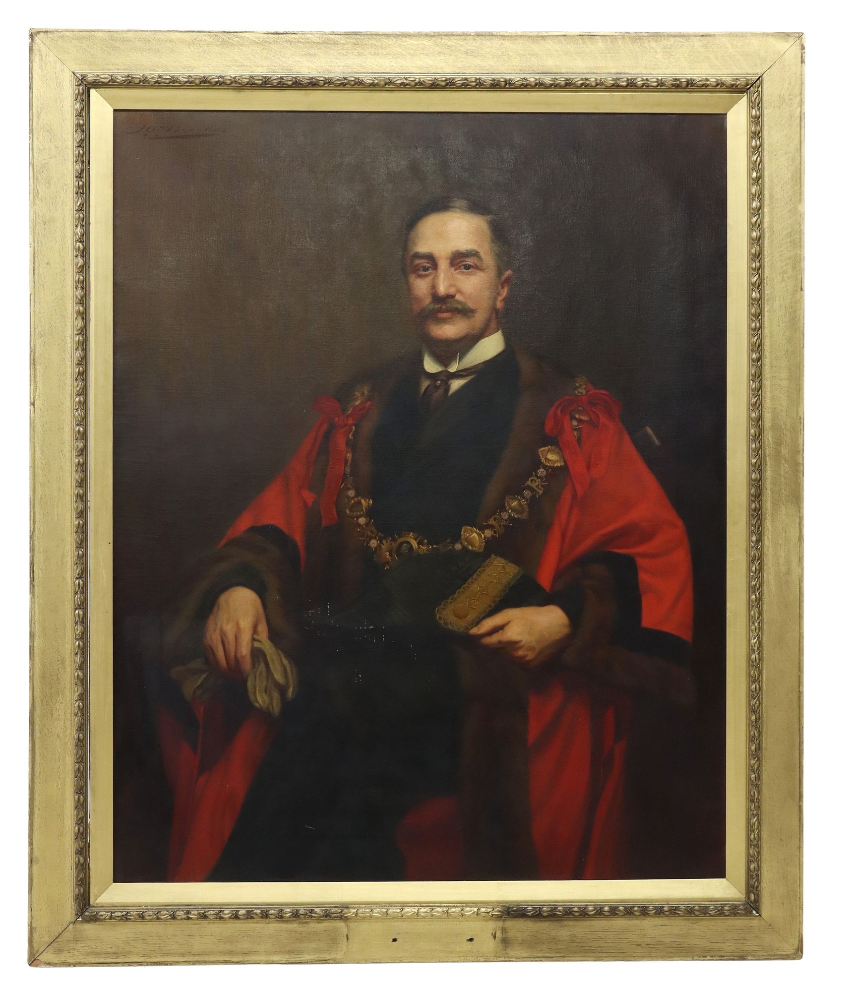 J. W. Brooke | Portrait of an Alderman/ Mayor | MutualArt