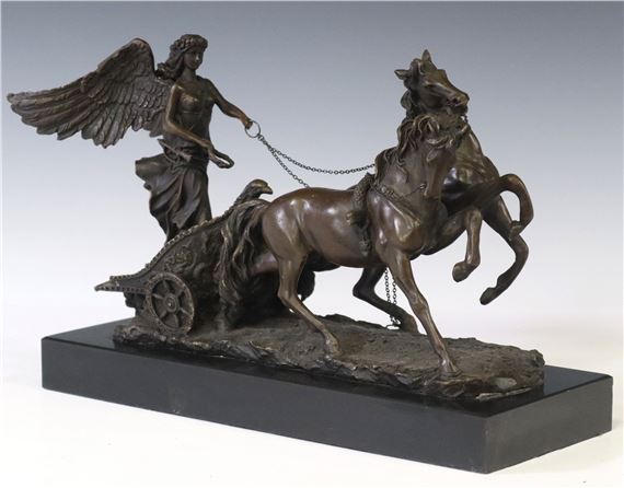 Adrian Jones | Winged Goddess in Chariot | MutualArt