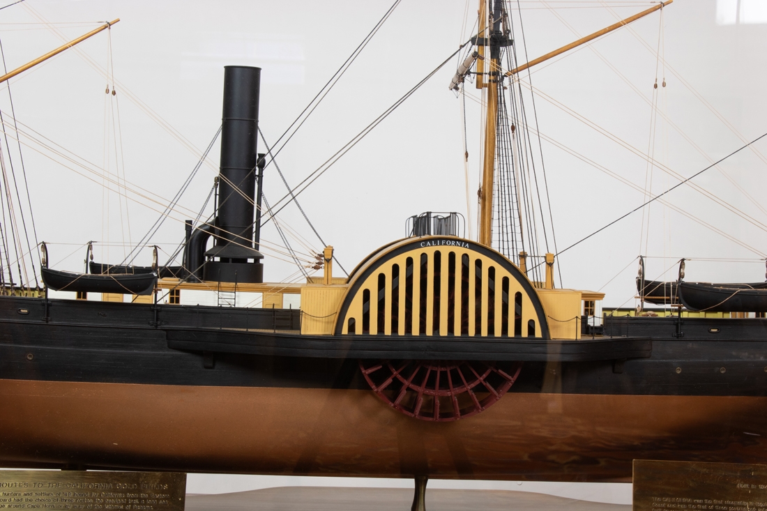 Tom Fordham | A massive paddle wheel steamship model of the SS ...