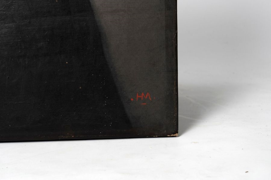 Hippolyte Michaud | Portrait de femme au col en dentelle | MutualArt