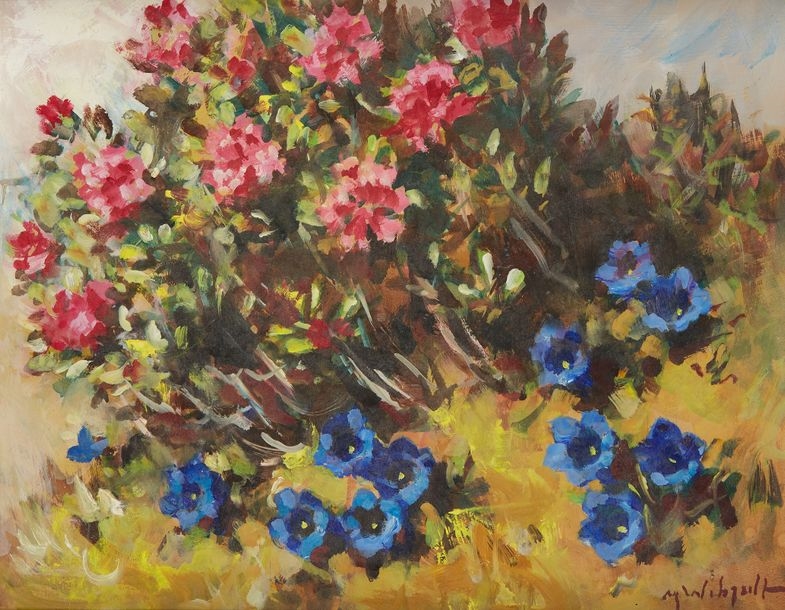 Marcel Wibault | Fleurs en montagne | MutualArt
