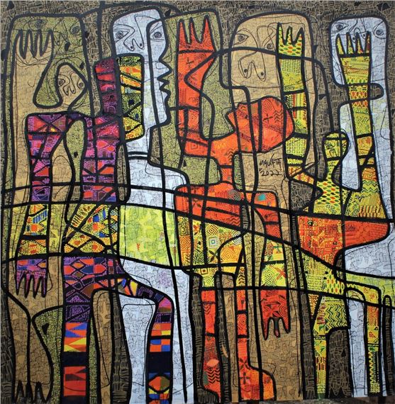 Obina Makata | Worldly pleasure (2022) | MutualArt