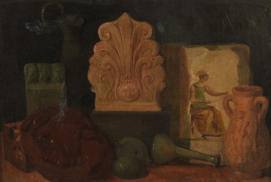 Arthur Hacker | Still life with Greco-Roman | MutualArt