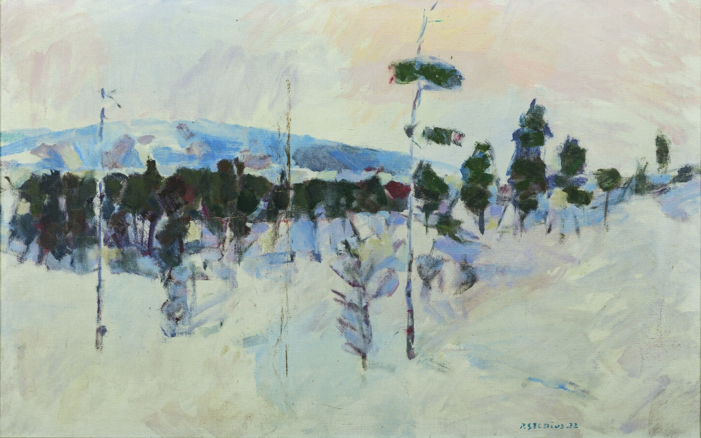 Per Stenius | 1972 Huile sur toile (1972) | MutualArt