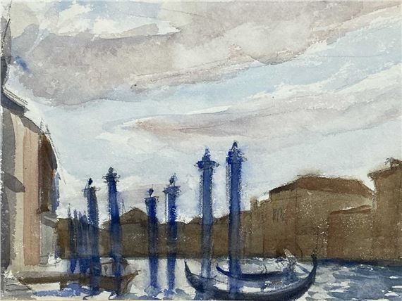 Arthur Broadbent | Sketch Venice | MutualArt