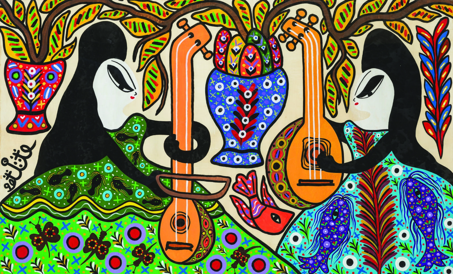 Baya Mahieddine | signée au dos 68 | MutualArt