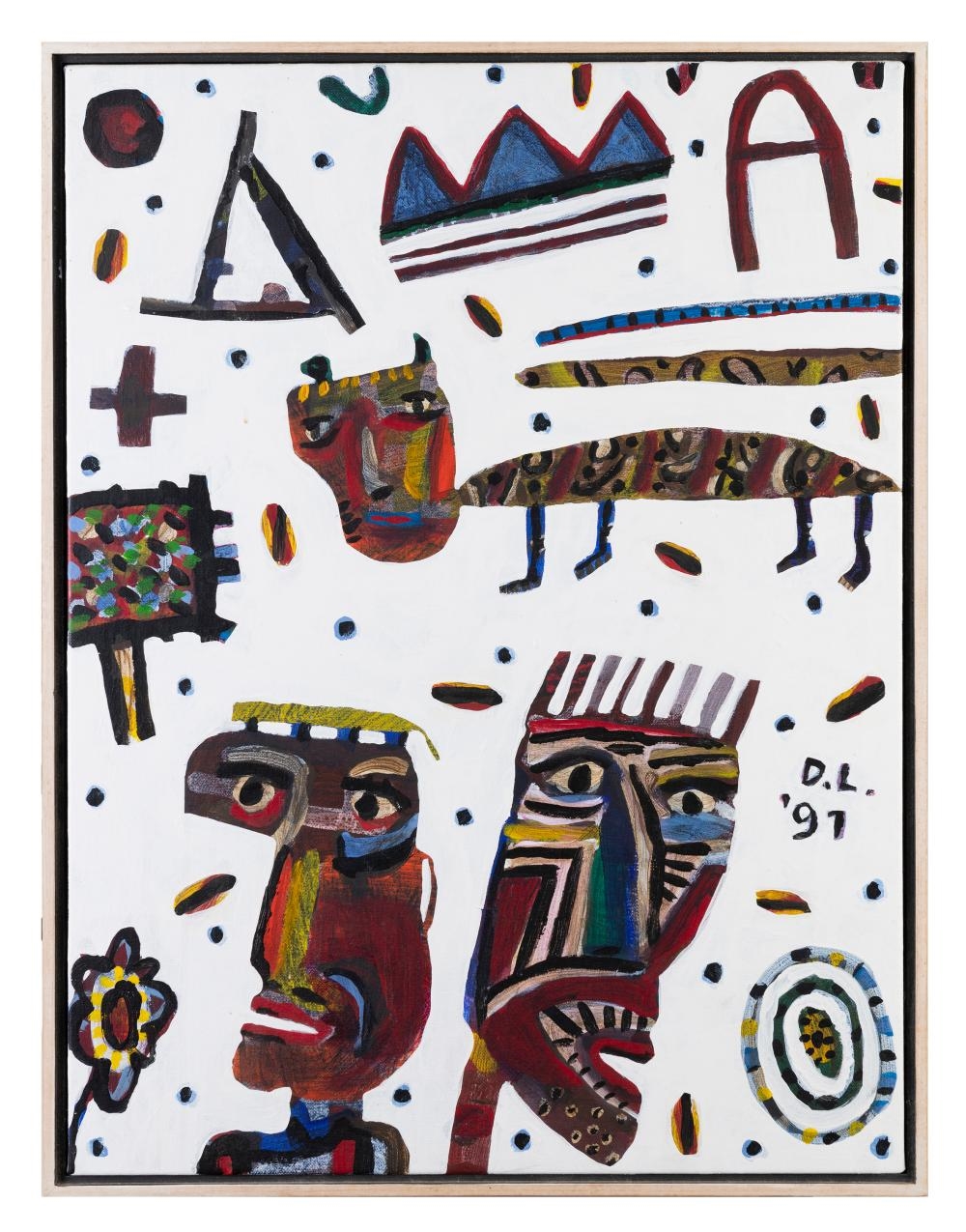 David Larwill | Duel 1997 (1997) | MutualArt