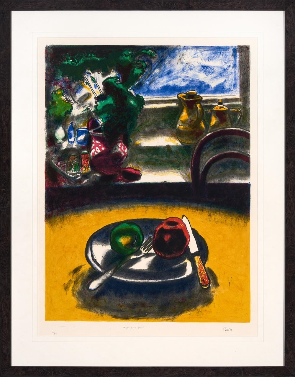 Fred Cress | Apple and Plate, 1989 (1989) | MutualArt